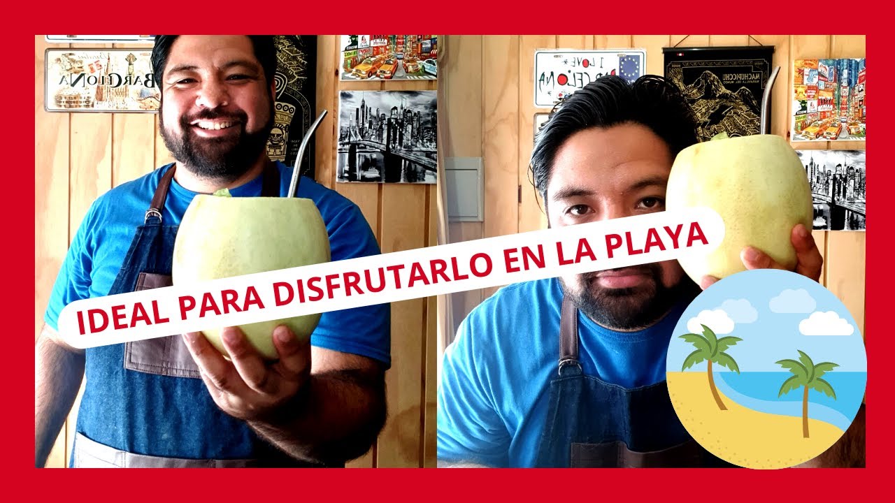 CÓMO preparar un MELÓN CON VINO 🌞 - El famoso MELVIN - YouTube