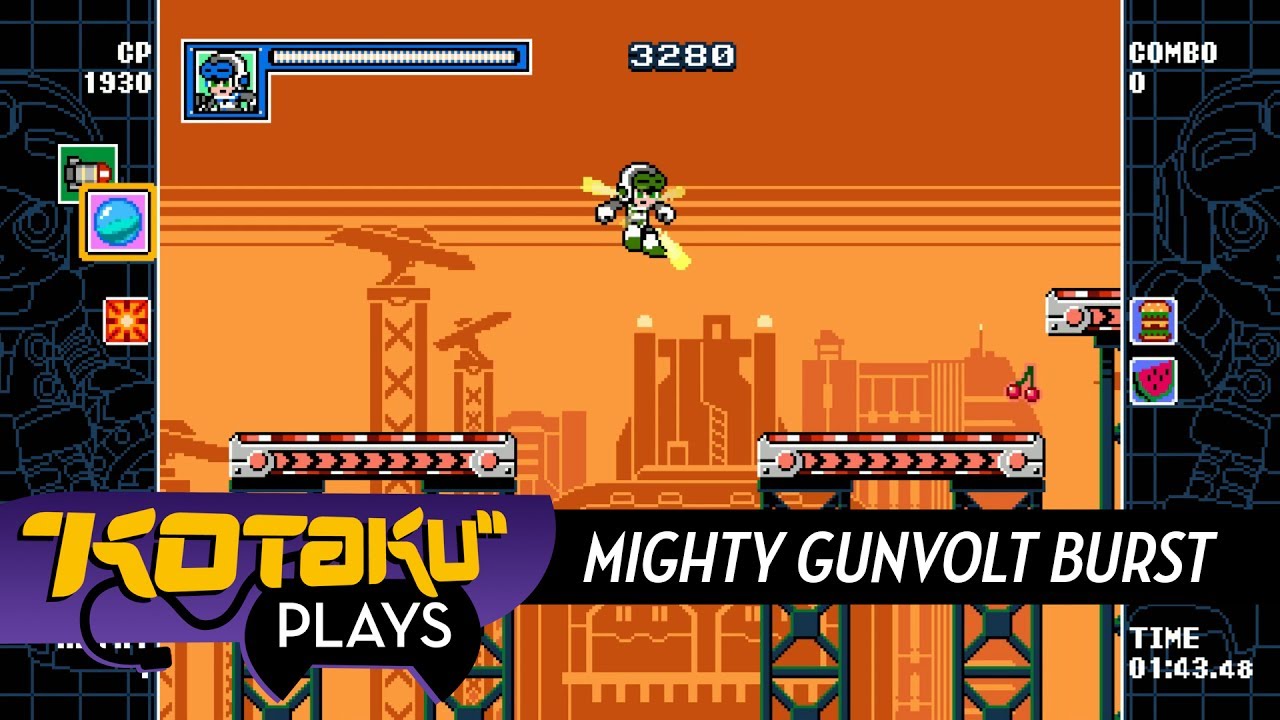 Mighty Gunvolt Burst Is A Mega Man-like That Lets You Make Your Own ...