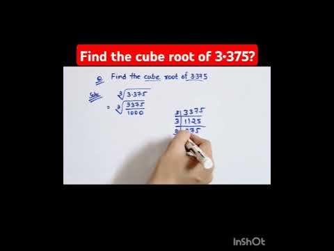 cube root|cube root tricks,how to find cube root#short#cube - YouTube
