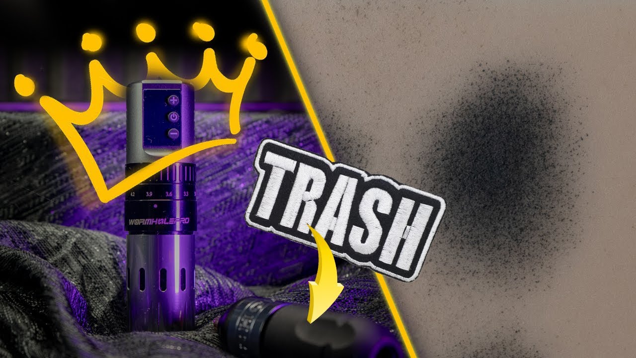 Cheap VS. Expensive Tattoo Machine ft Wormhole Pro - YouTube