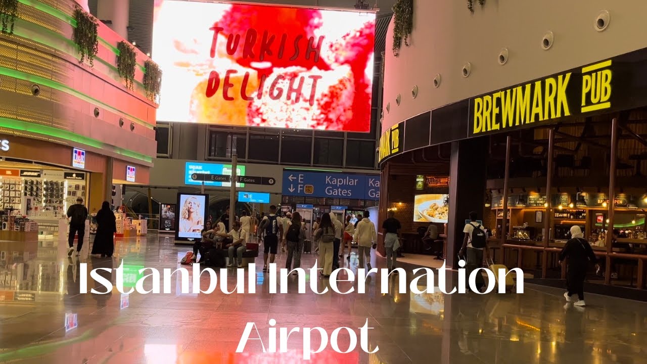 Istanbul International Airpot - YouTube