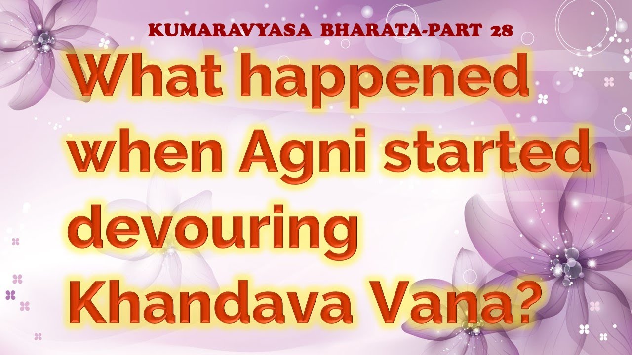 Mahabharata 28 –The Burning of Khandava Vana - YouTube