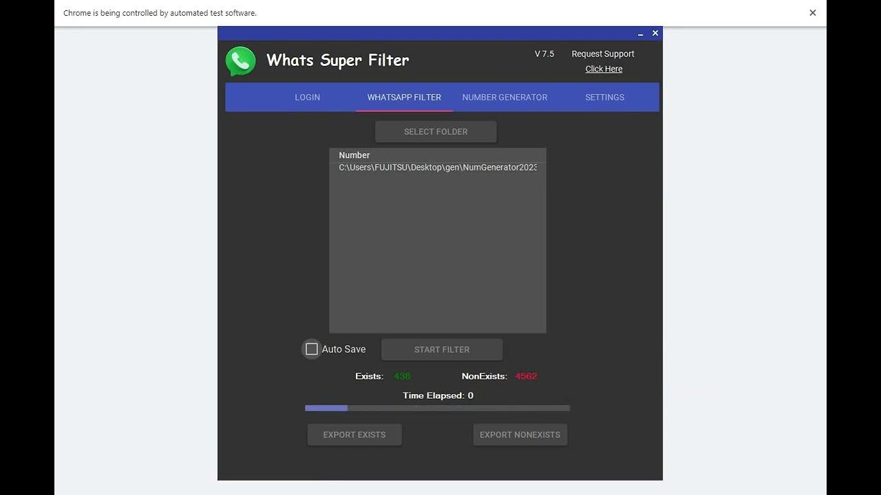 WhatsApp Number Filter | Turbo Whats Super Filter V7.5 2023😍😊 | Faster Speed Filtering Tool ...