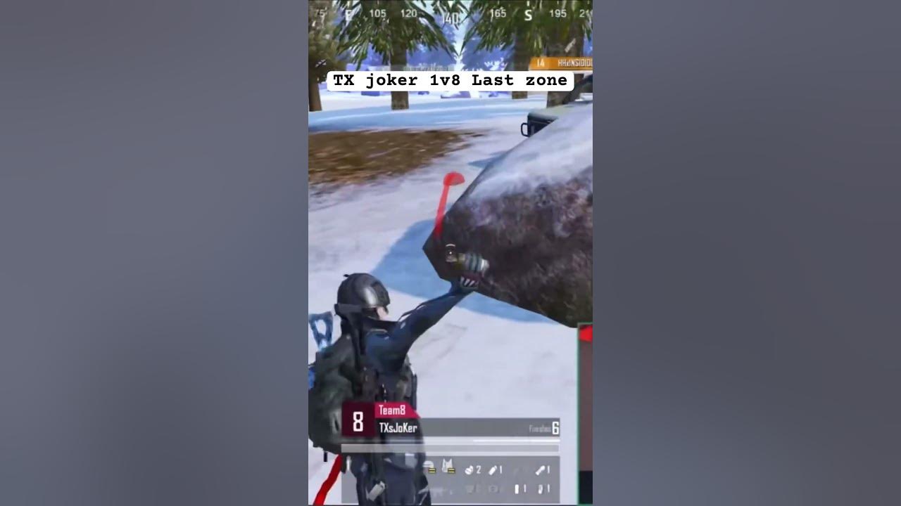 Tx Joker 1v8 last zone BMPS finals #bmps #tx - YouTube