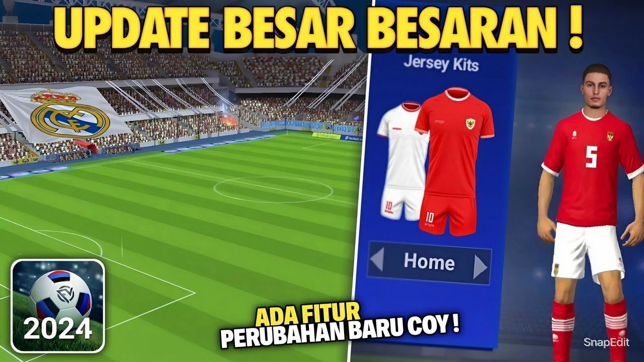 UPDATE TERBARU GAME FOOTBALL LEAGUE 2024, INI BUKAN UPDATE BIASA !! ADA ...