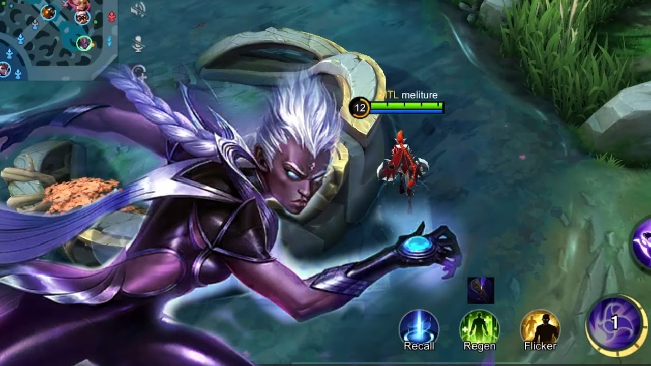 KARRIE MLBB - GAMEPLAY - CLASSIC GAME - MOBILE LEGENDS - YouTube