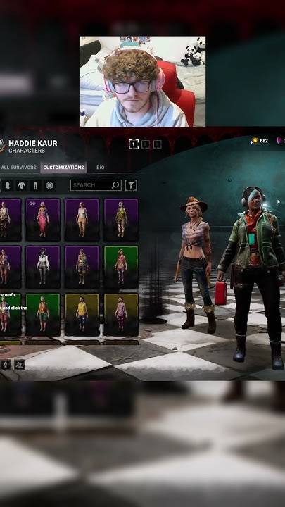 Saving cosmetics on dbd #dbd #deadbydaylight - YouTube