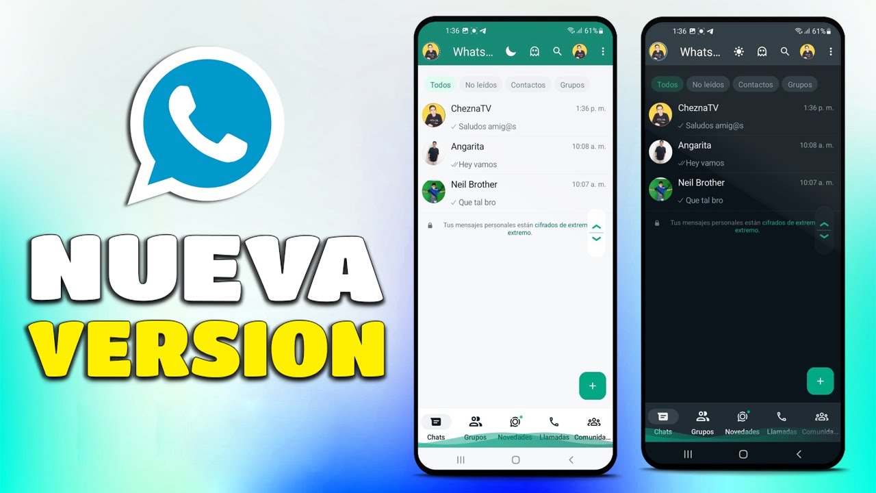 WhatsApp Plus de Yesii Mods V60.30 para Android - YouTube