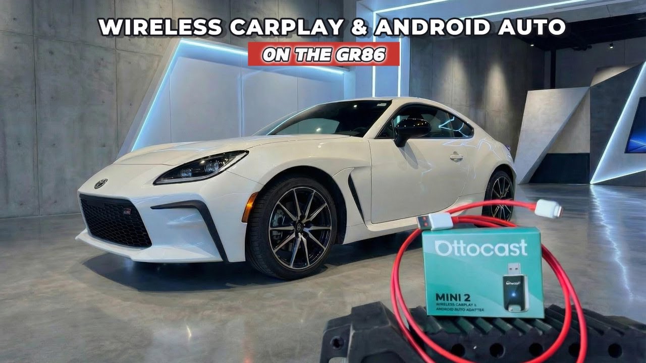 The GR86 Gets Wireless Apple Carplay And Android Auto - YouTube