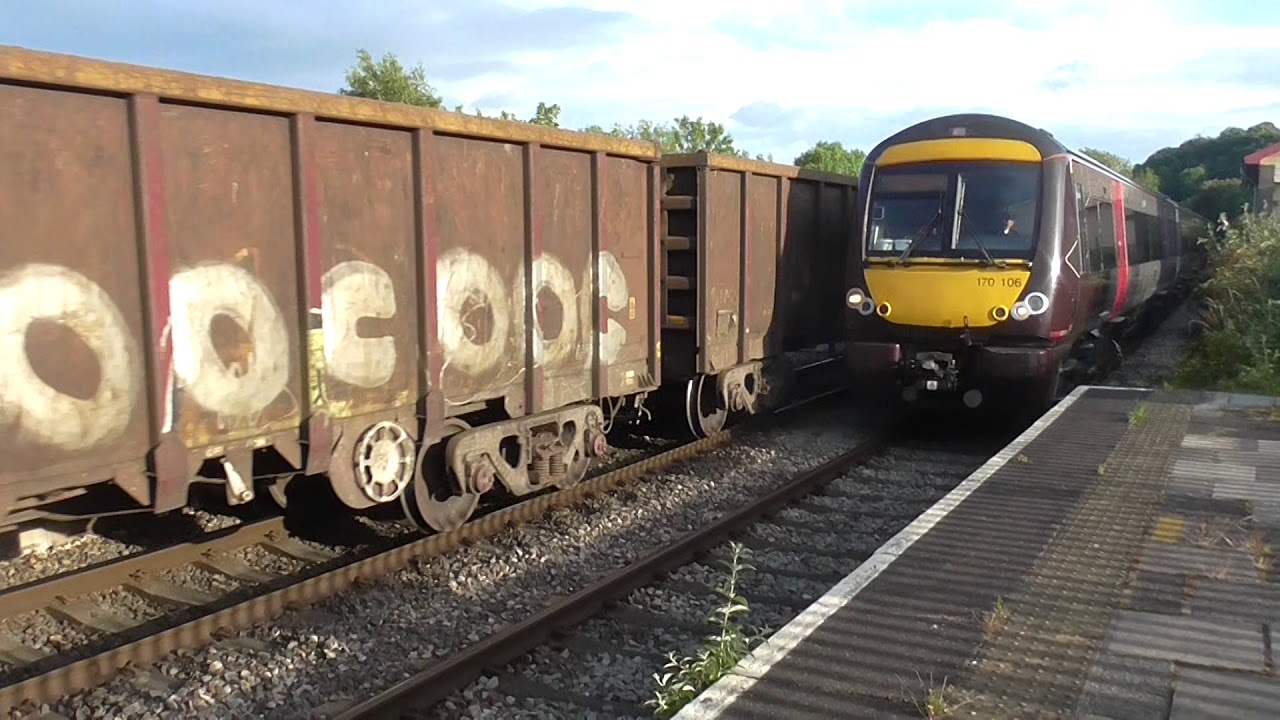DB Cargo UK Class 66 no: 66102 @ Chepstow {680W} 06/06/2020. - YouTube