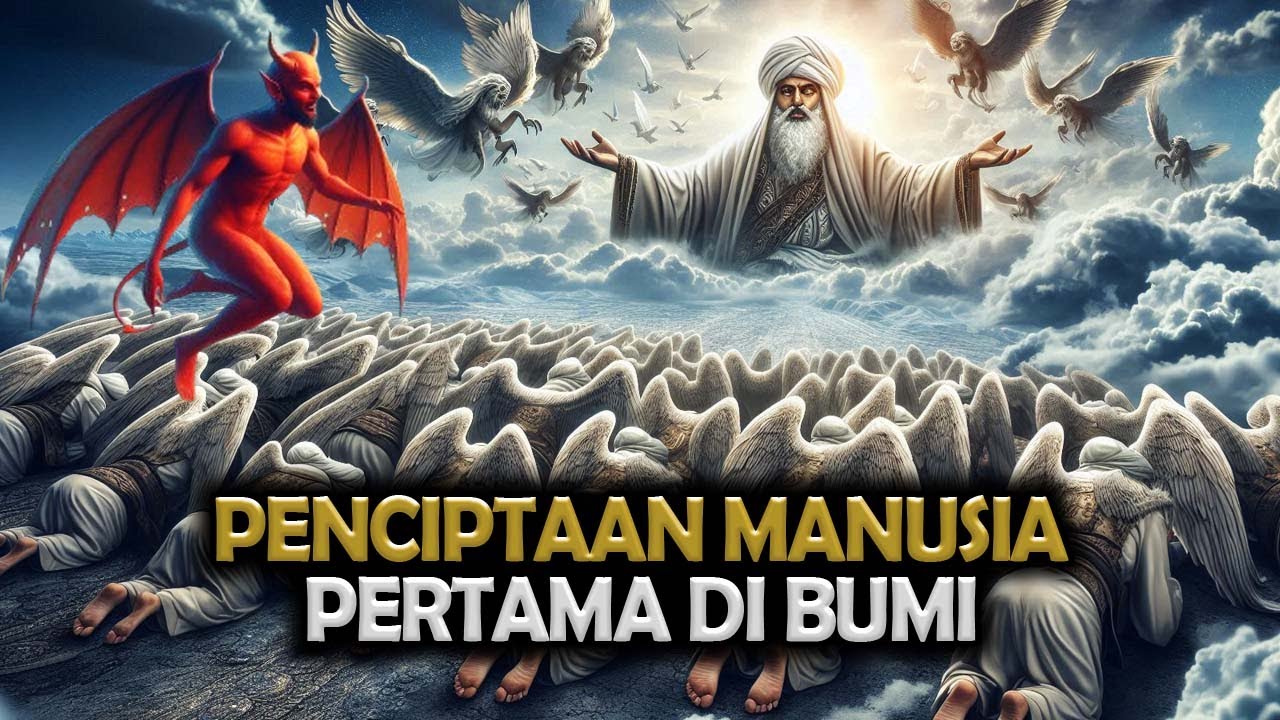 Kisah Nabi Adam !! Manusia Pertama Yang Diciptakan Allah SWT || Sejarah ...
