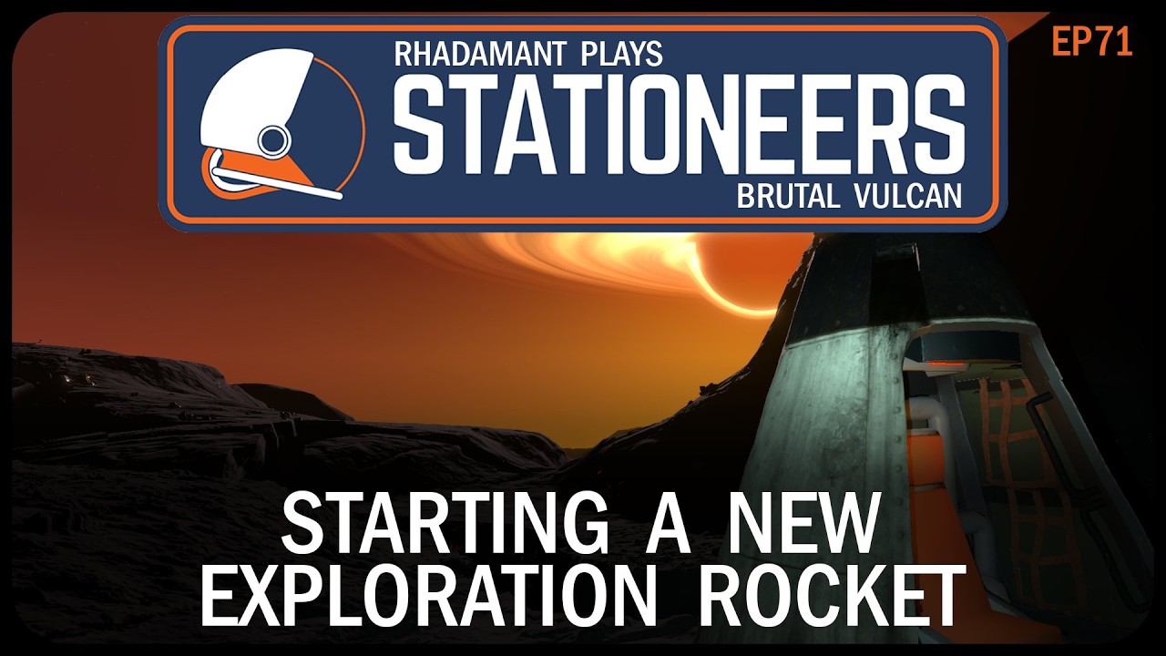 Starting A New Exploration Rocket in Stationeers Vulcan - Surviving ...