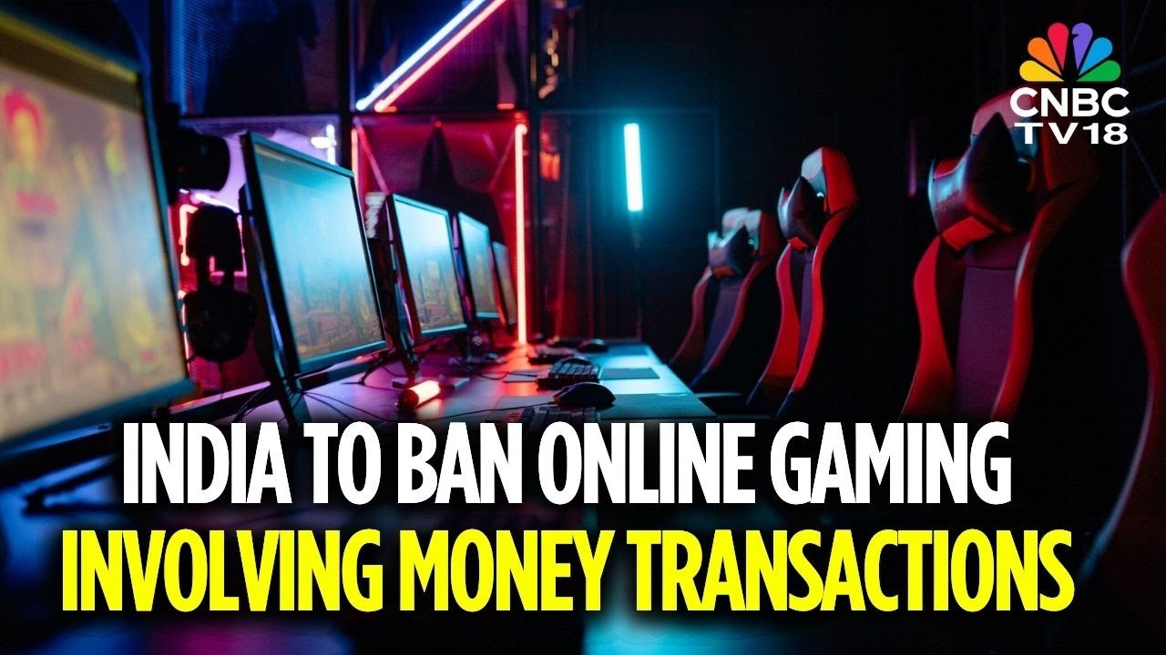 Govt To Ban Online Money Gaming, Jail Term For Violations - YouTube