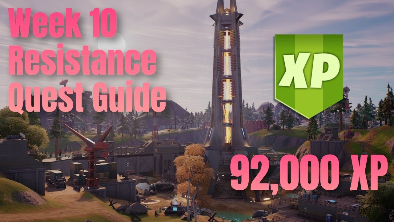 Fortnite Week 10 Resistance Quest Guide - YouTube