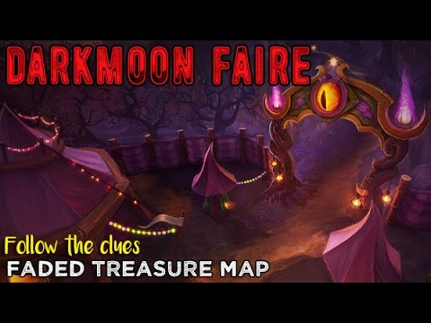 Faded Treasure Map - Easy 100 Darkmoon Tickets - YouTube
