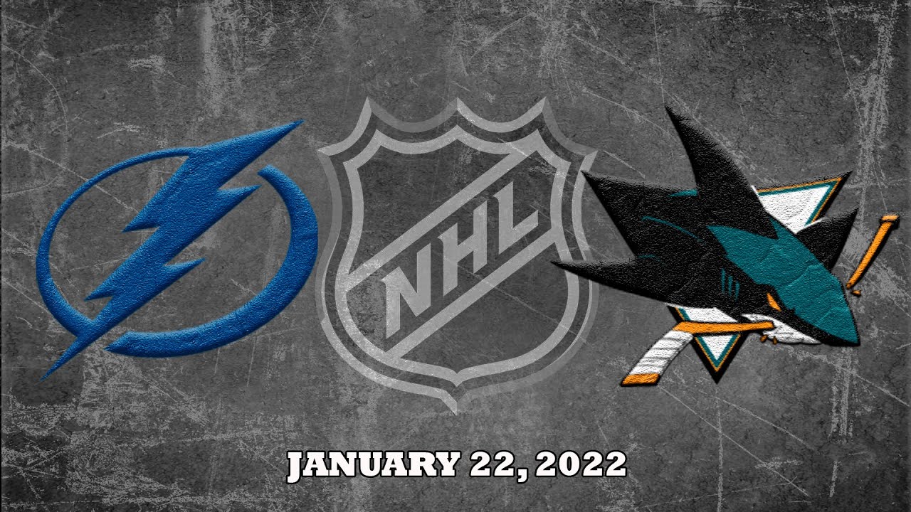 NHL Lightning vs Sharks | Jan.22, 2022 - YouTube