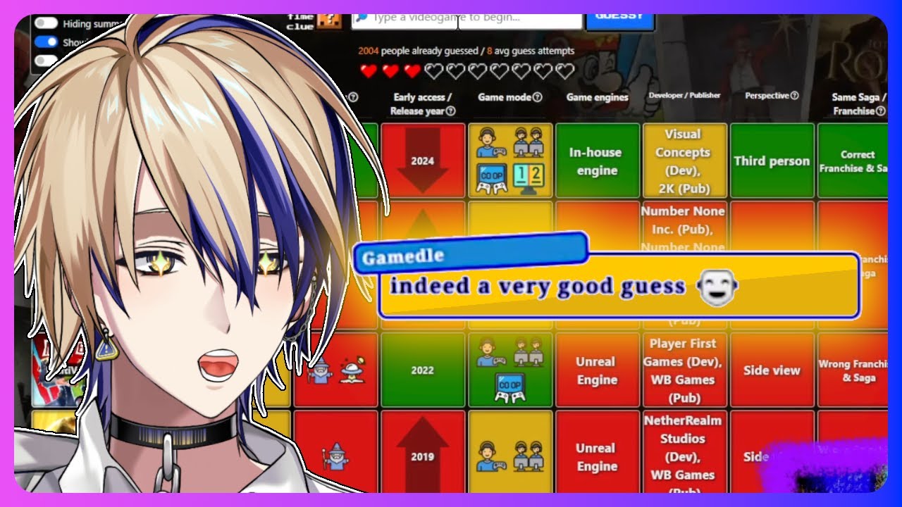 THE GREATEST GAMEDLE GUESS EVER!??【The Dles】 - YouTube