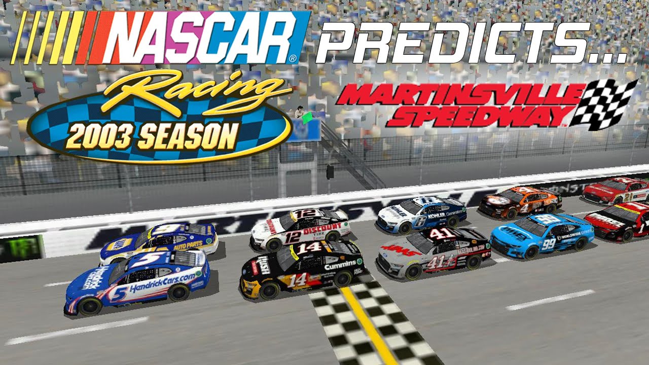 NR2003 Predicts - NCS 2022 Race #35 @ Martinsville Speedway - YouTube