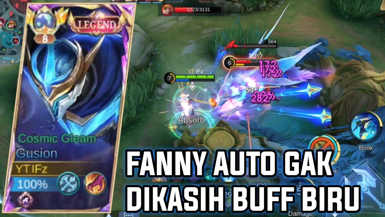 BEGINI CARANYA RUSUH BUFF FANNY DENGAN HERO GUSION | FANNY AUTO GAK ...