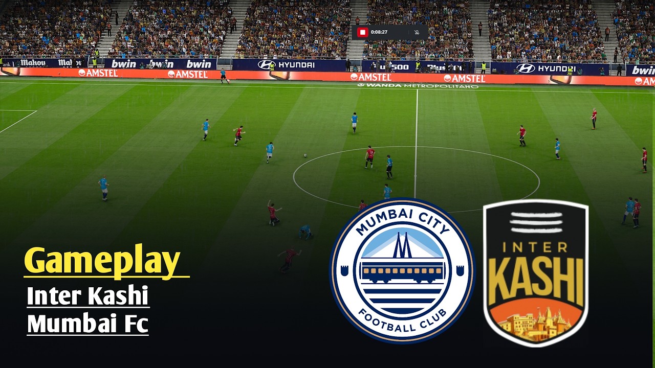 LIVE: Inter Kashi vs Mumbai City | ISL 2026 | FL25 Gameplay Simulation ...