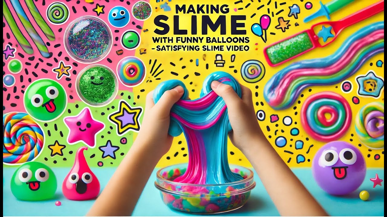 Making Slime with Funny Balloons - Satisfying Slime video - YouTube