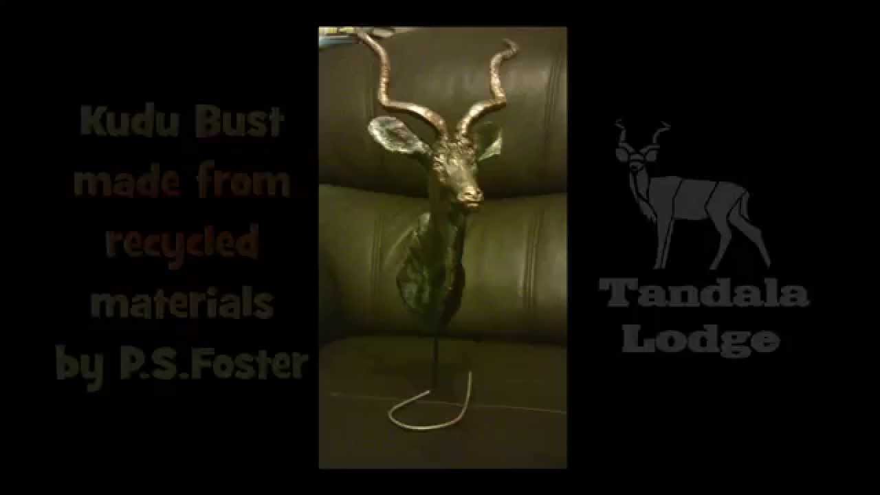 How to make a sculpture of an antelope - YouTube