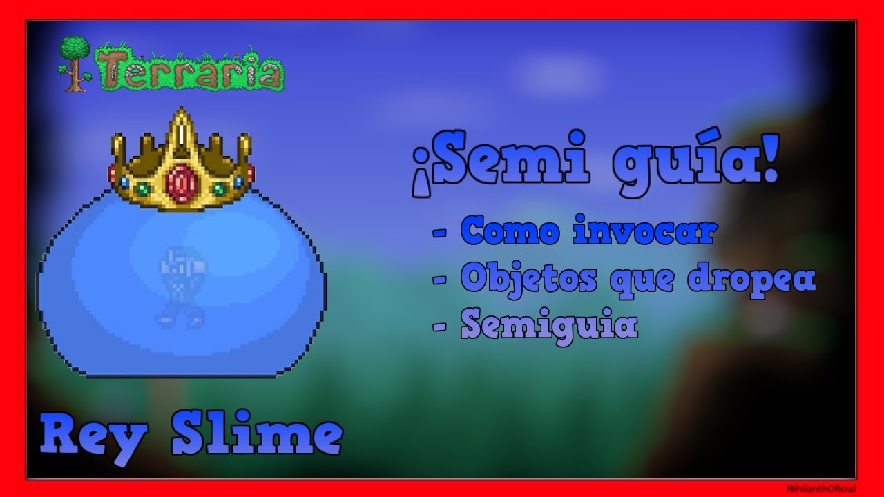 ¡El Rey Slime! - Terraria - YouTube