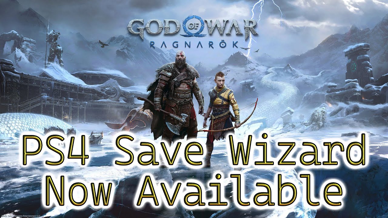 God Of War Ragnarok💠PS4 Save Wizard Now Available - YouTube