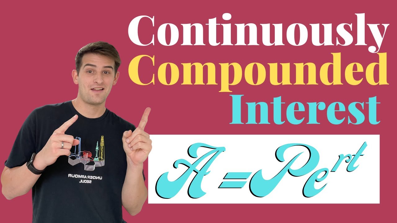 Continuously Compounded Interest - YouTube