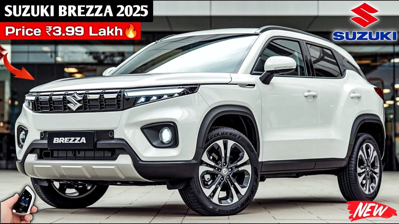 MarutiSuzuki Upcoming BREZZA 2025 Launch🔥|| ₹4 Lakh Price Vitara Brezza ...