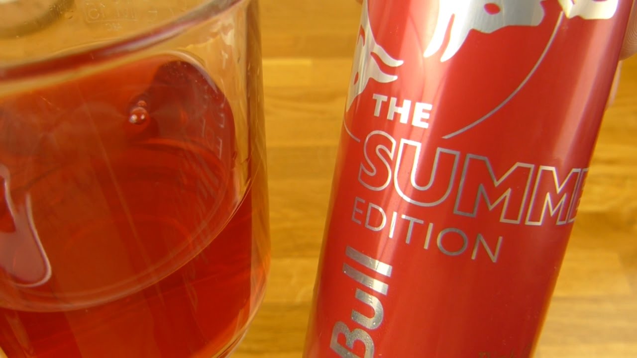 Red Bull The Summer Edition Pink Grapefruit - YouTube