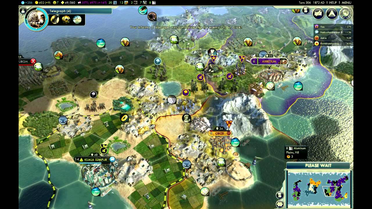 Let's Play Civilization 5 - Rome pt. 37 - YouTube