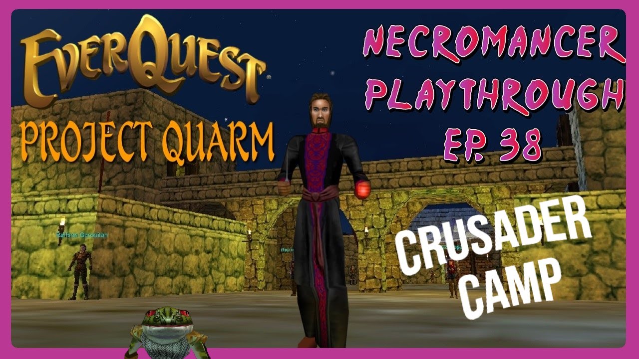 EverQuest Project Quarm | Necro 46+ | EP. 38 Crusader Lower Guk - YouTube