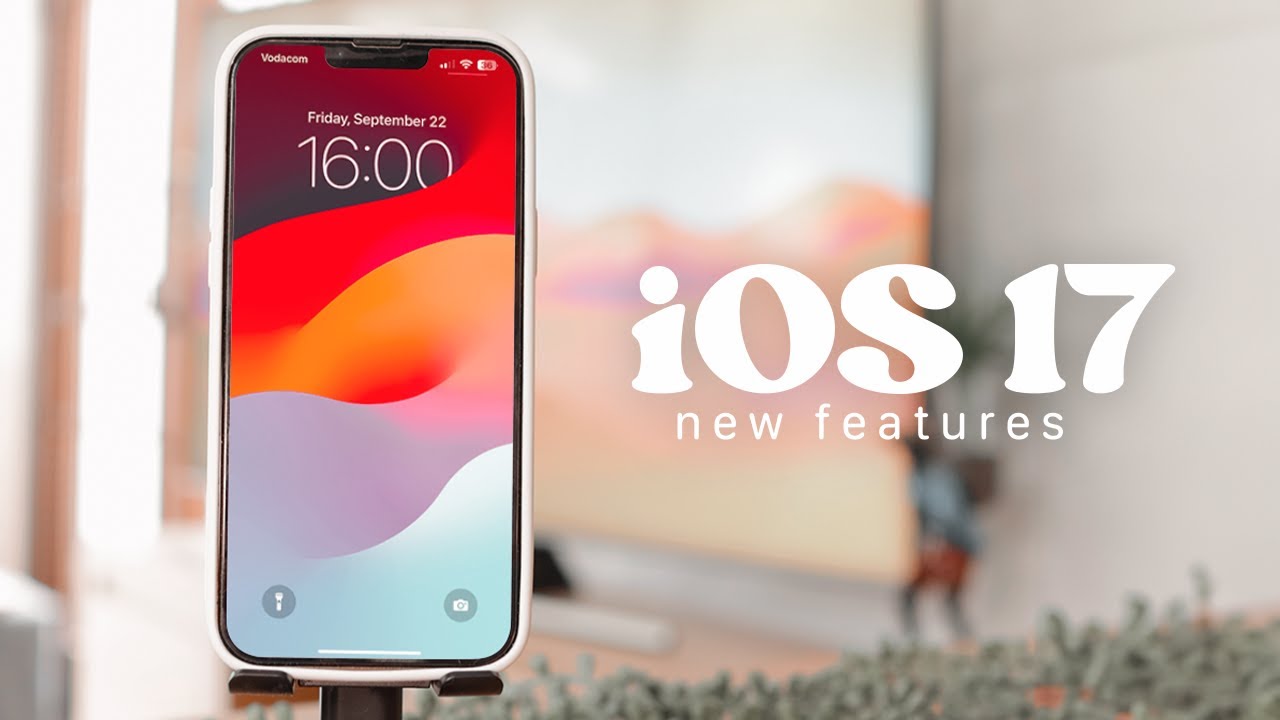 🔥 iOS 17 Features you NEED to try ! | contact posters, facetime ...