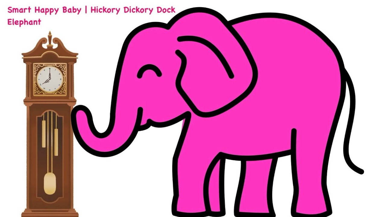 Smart Happy Baby | Hickory Dickory Dock | Kids Song | Baby Song | Sing ...
