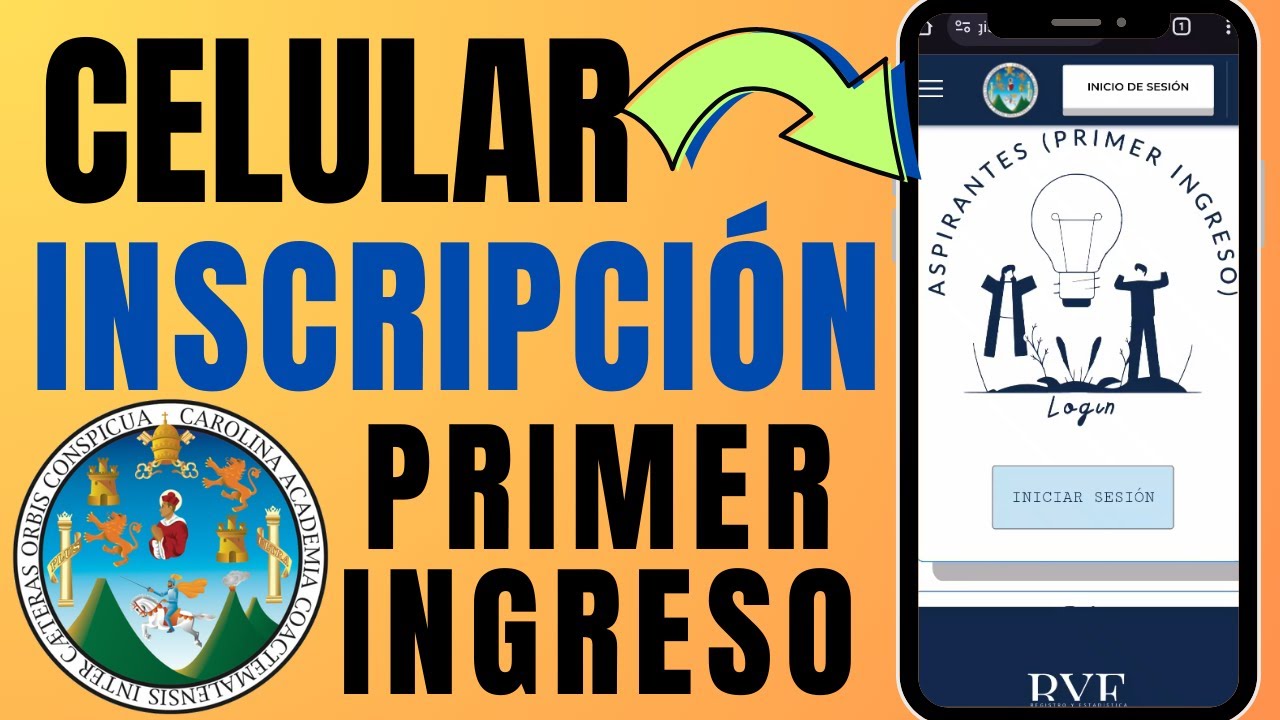 🔴Desde el CELULAR - Realizar la INSCRIPCIÓN y Descargar CONSTANCIA para ...
