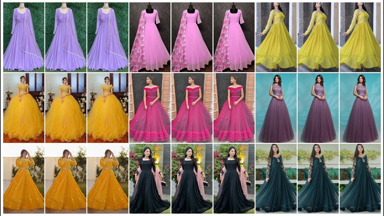 Latest Long Gown Design 2024 | Maxi Dress | Party Wear Gown Design ...