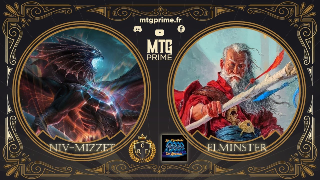 [CR LIMOUSIN] NIV-MIZZET VS ELMINSTER - Ronde 6 - DUEL COMMANDER MAGIC ...