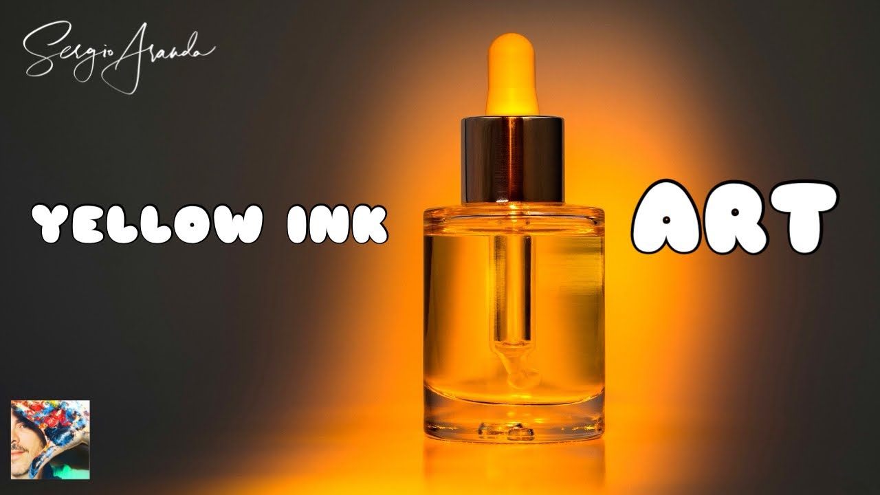 Transform Your Canvas with Just Yellow Ink: Stunning Corrosion Effect ...