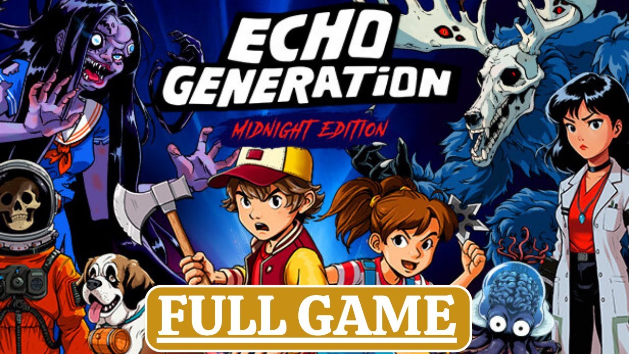 ECHO GENERATION: MIDNIGHT EDITION– FULL GAME Walkthrough (No Commentary) - YouTube