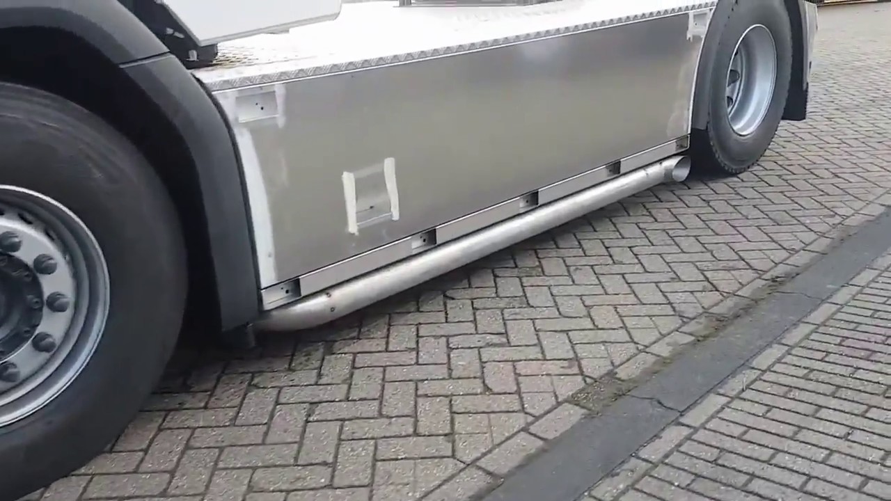 Scania R 650 V8 2017 - OPEN EXHAUST SOUND - YouTube