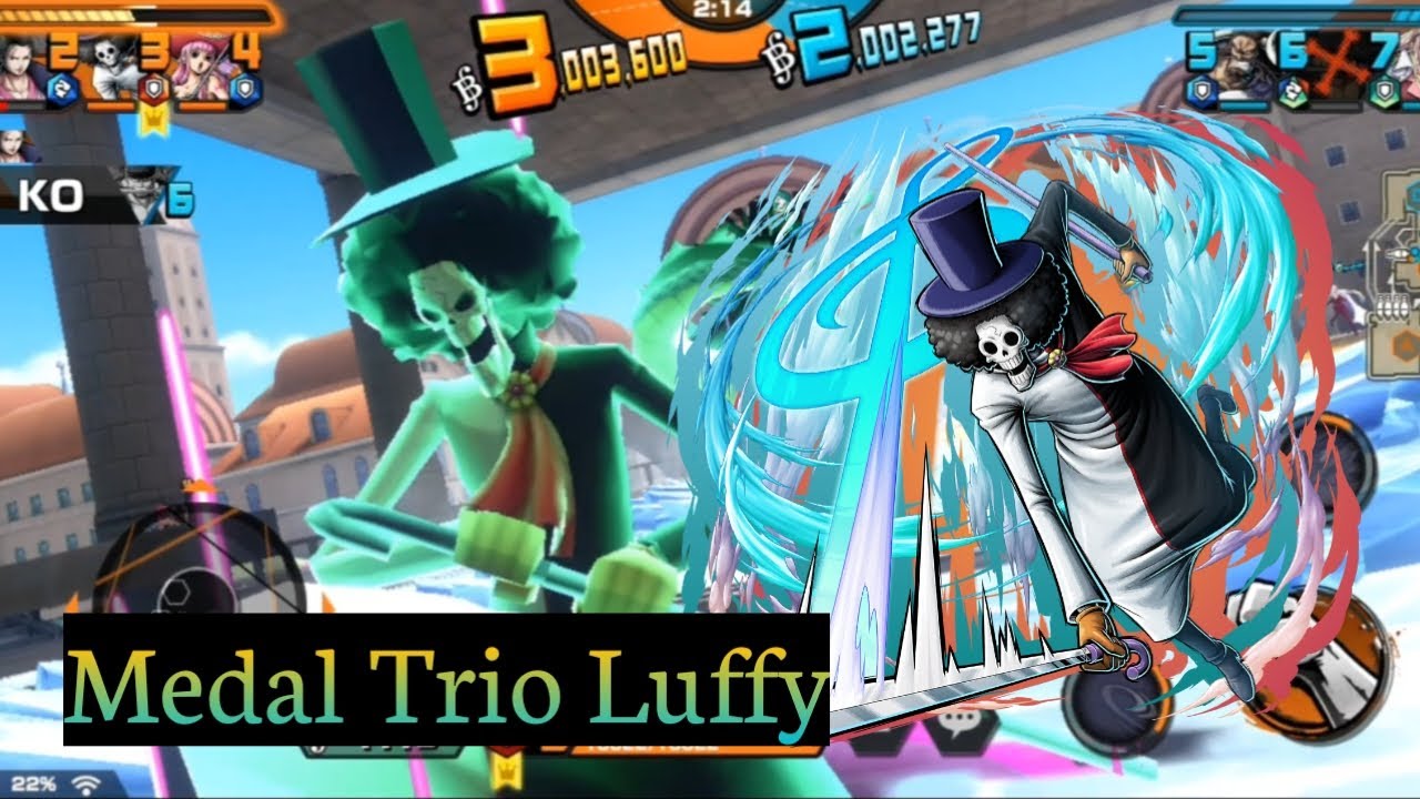 Gameplay Brook Onigashima lvl 100 🔥 || One Piece Bounty Rush - YouTube