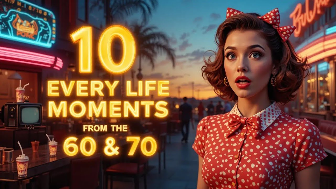 10 Everyday Life Moments from the 60s & 70s - YouTube