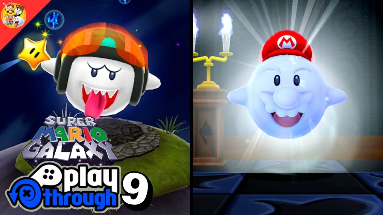 A BOO-RIFFIC GALAXY!?! - Mario Galaxy Playthrough #9 - YouTube