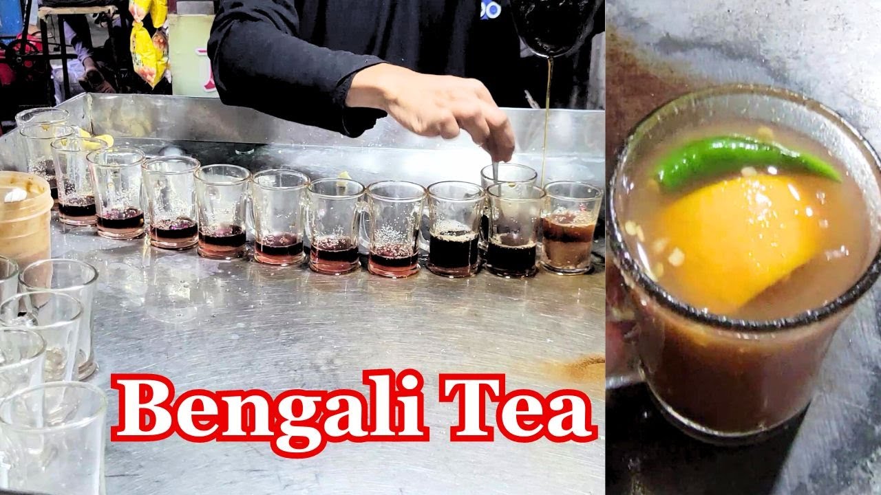 Best tea in india | indian street food | cha recipe bengali milk tea ...