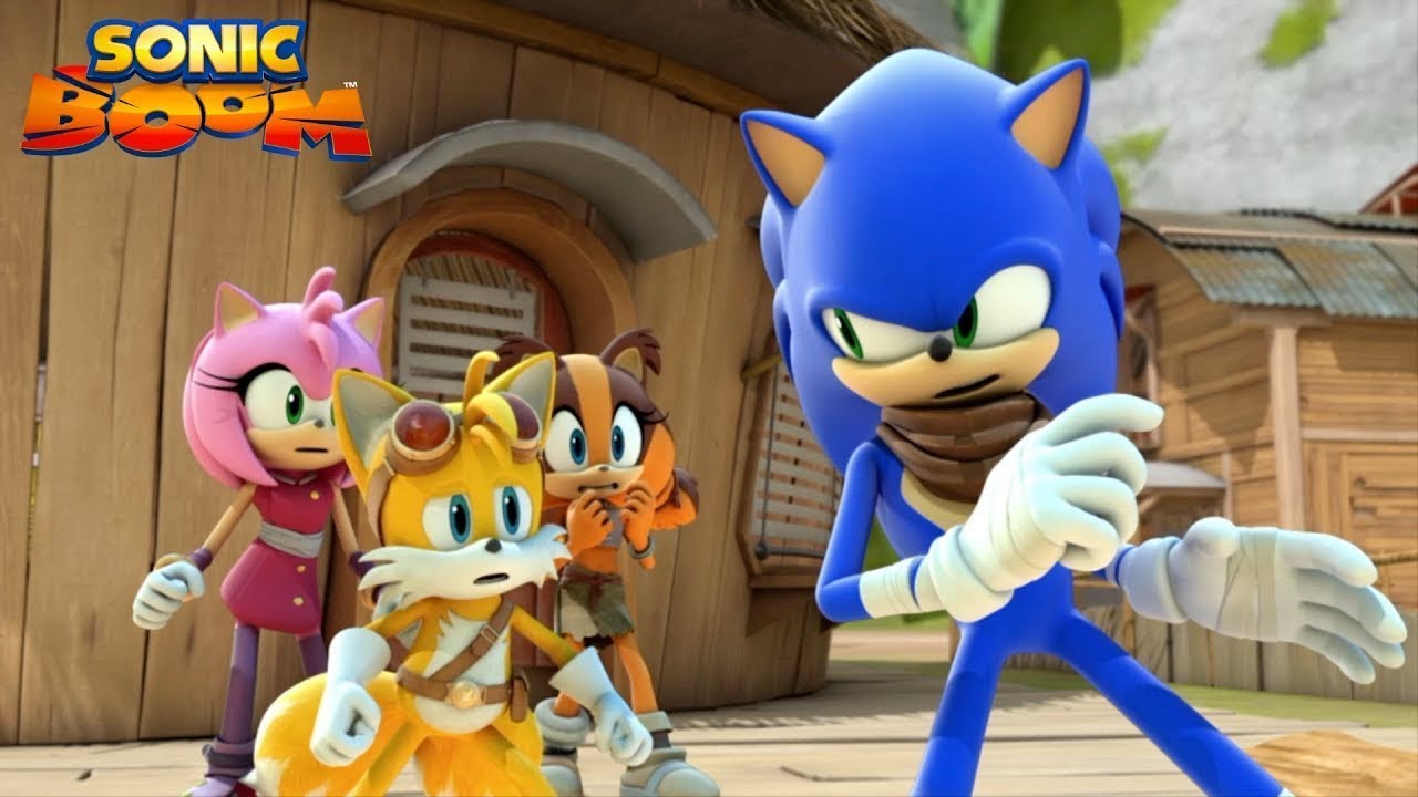 Sonic Boom Türkçe | Sticks ve Gizemli Robot Evcil Hayvan | 1.Sezon 10 ...
