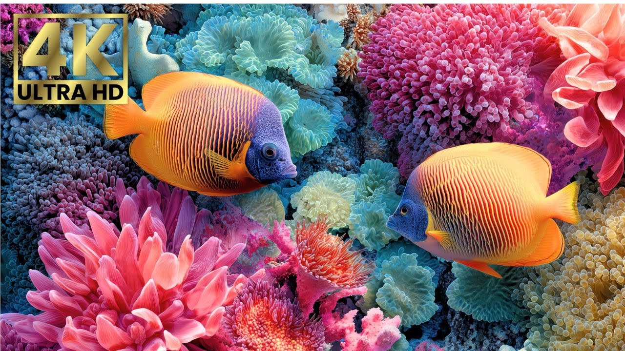 Amazing Underwater World You’ve Never Seen! 4K VIDEO - Beautiful Coral ...