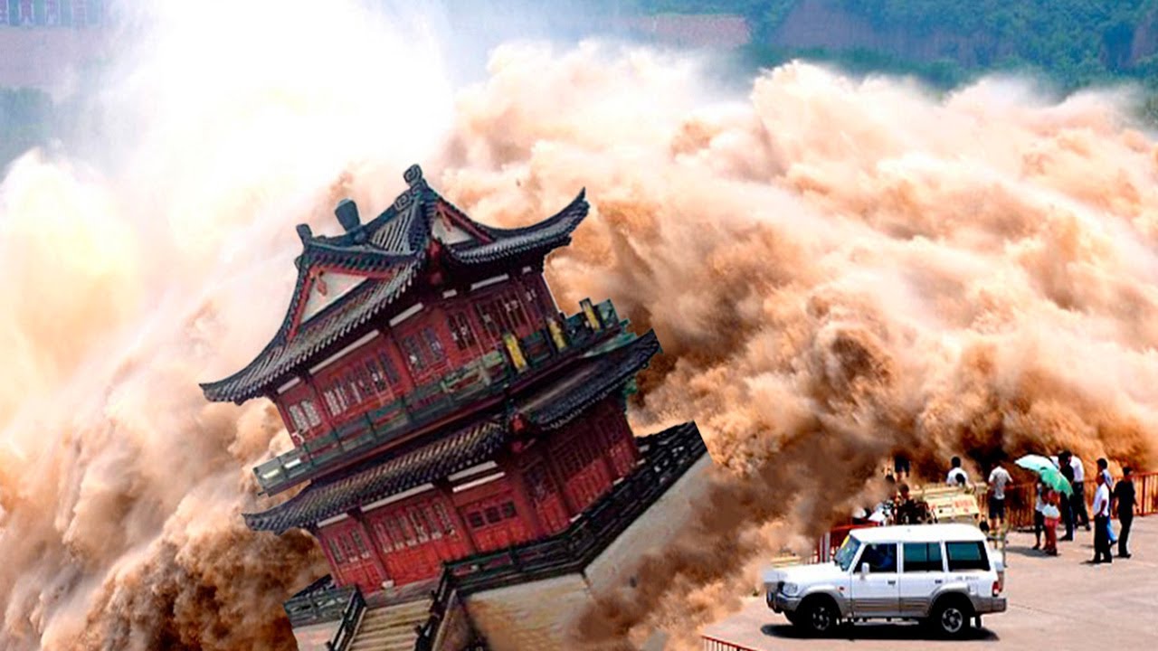 Tragedy in China! Cities and provinces are sinking! Flood in Guangxi ...