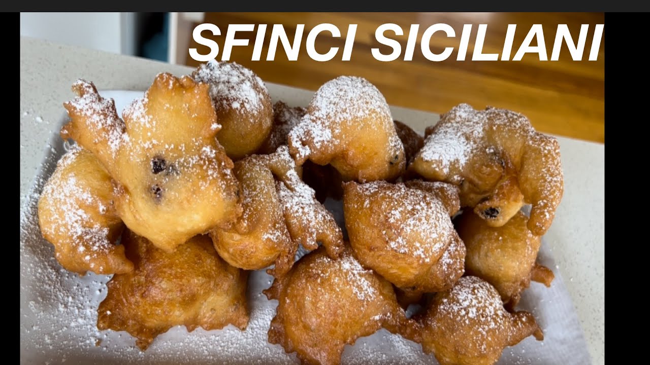 SFINCI SICILIANI ( Italian Doughnuts ) - YouTube