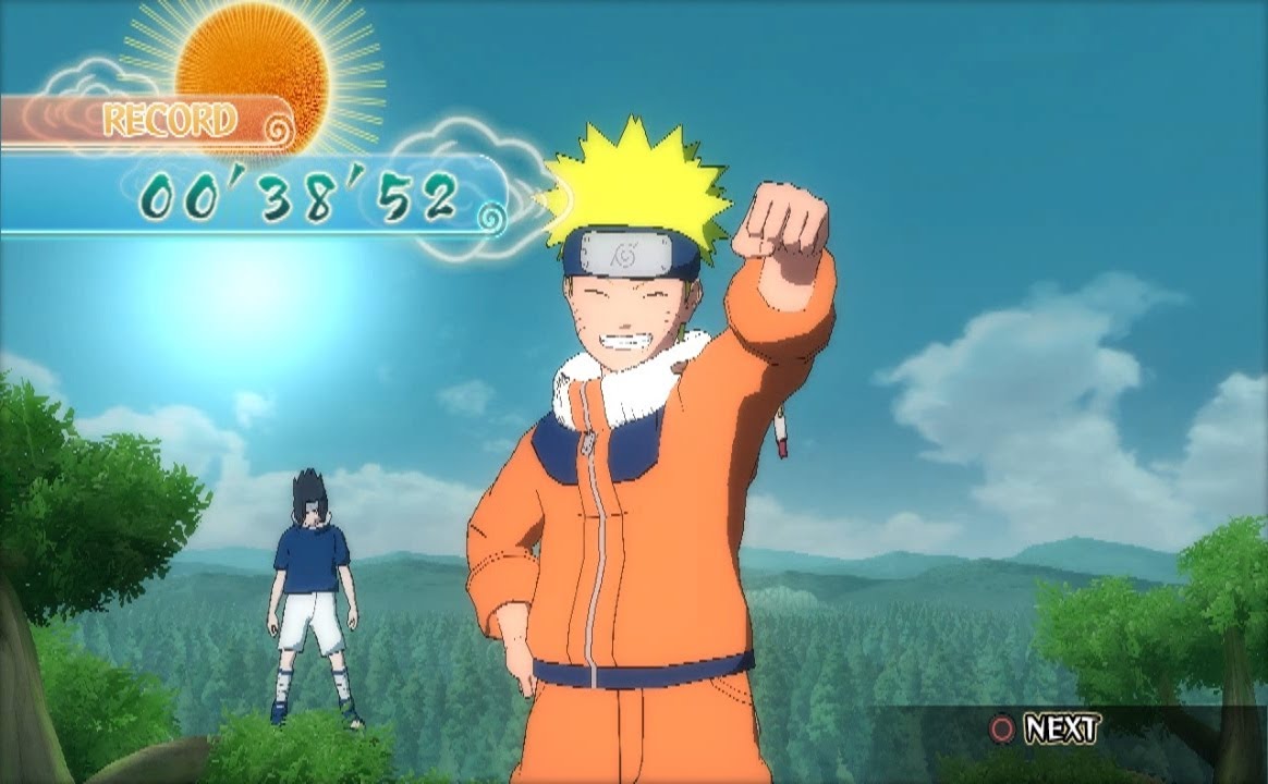 Naruto Ultimate Ninja Storm Walkthrough Part 97 Tree Climbing Battle of ...